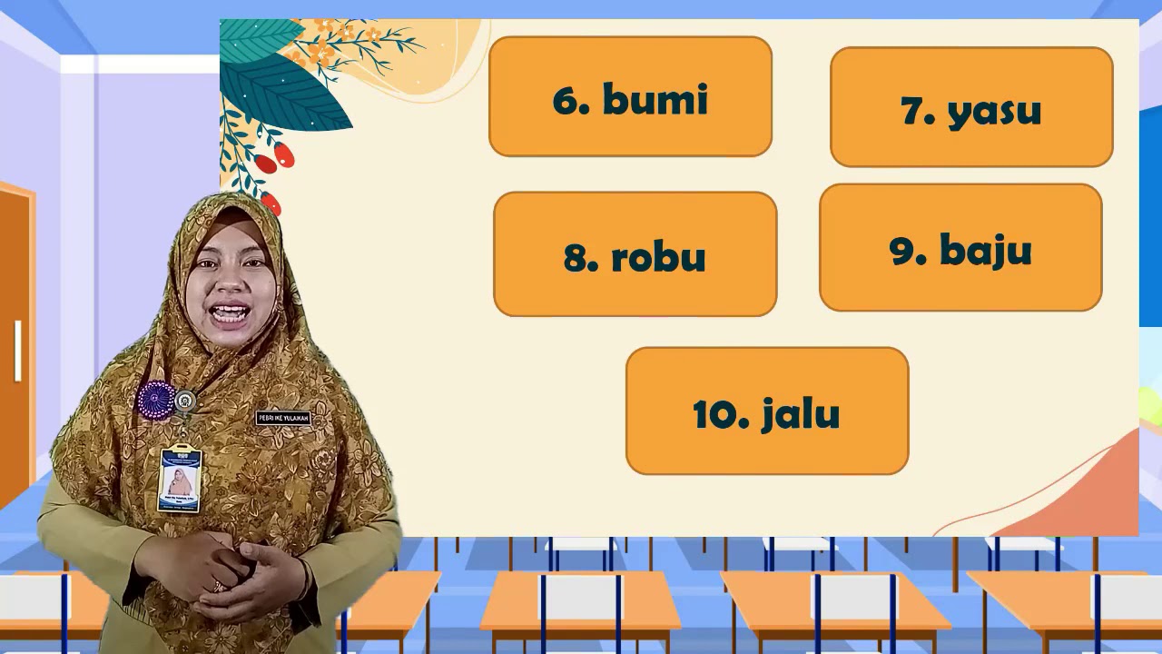 Hijaiyah 2 Kelas 1 " DIKTE " - YouTube