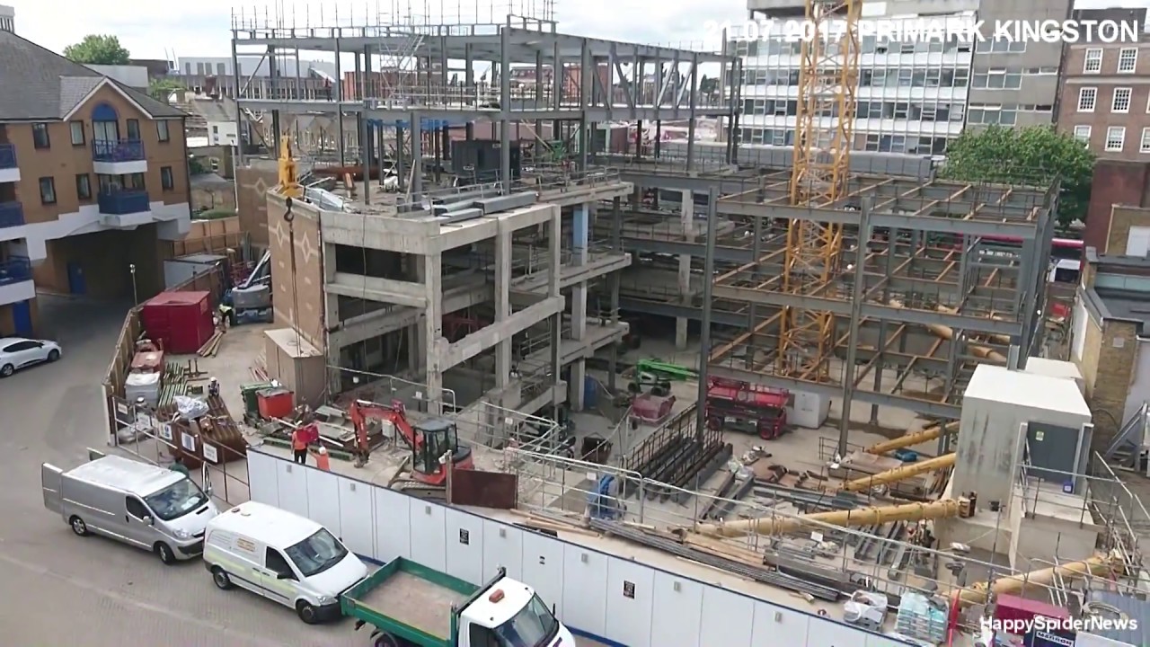 PRIMARK KINGSTON Construction 2017 / III - YouTube