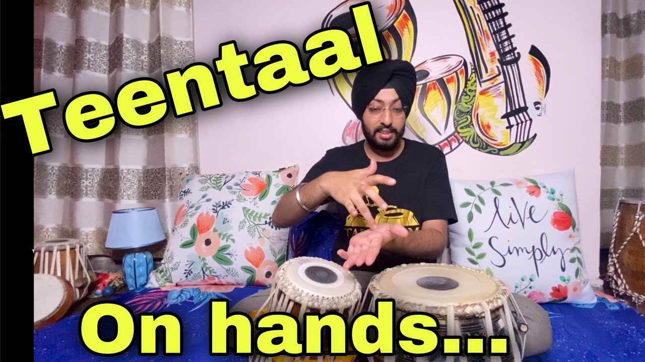 TEENTAAL on hands! (Tablagram Tabla Tutorials) - YouTube
