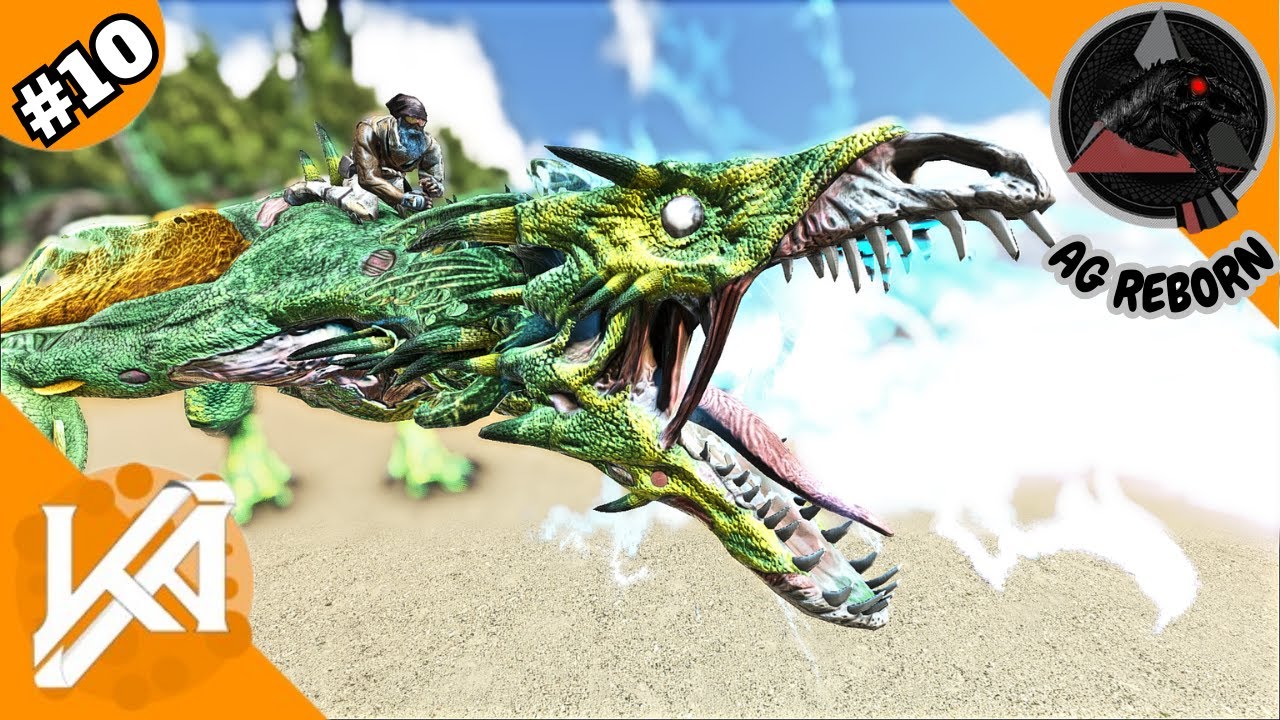 Zombie Lightning Wyvern - ARK AG Reborn (MODLU) #10 - YouTube