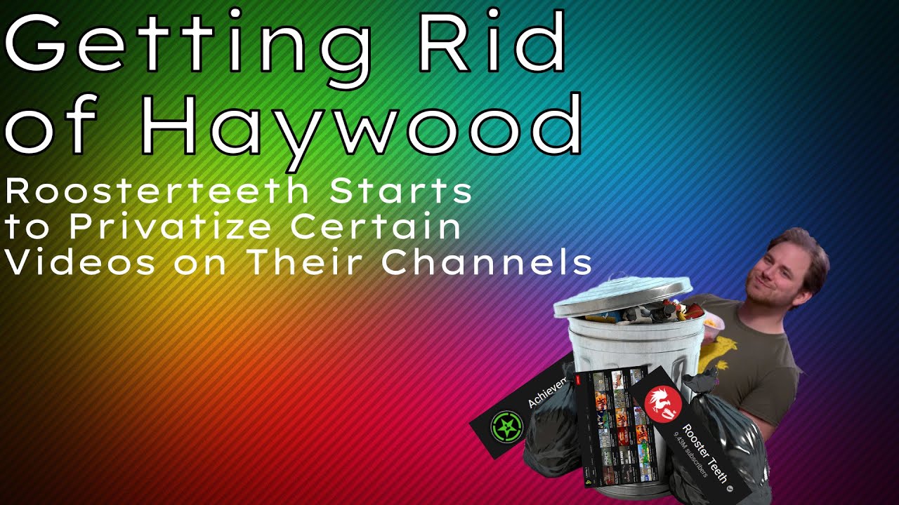 ROOSTER TEETH UPDATE - Channels Start Removing Videos With Ryan Haywood ...