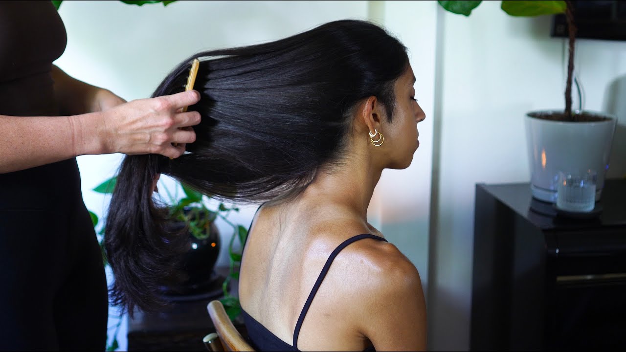 ASMR Fall Asleep Fast to Mesmerizing Hair Brushing w/ Ritika (Whisper ...