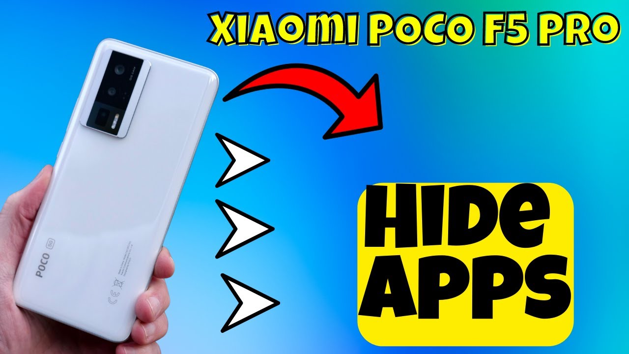 Hide apps Xiaomi POCO F5 Pro || How to hide apps || Apps permission ...