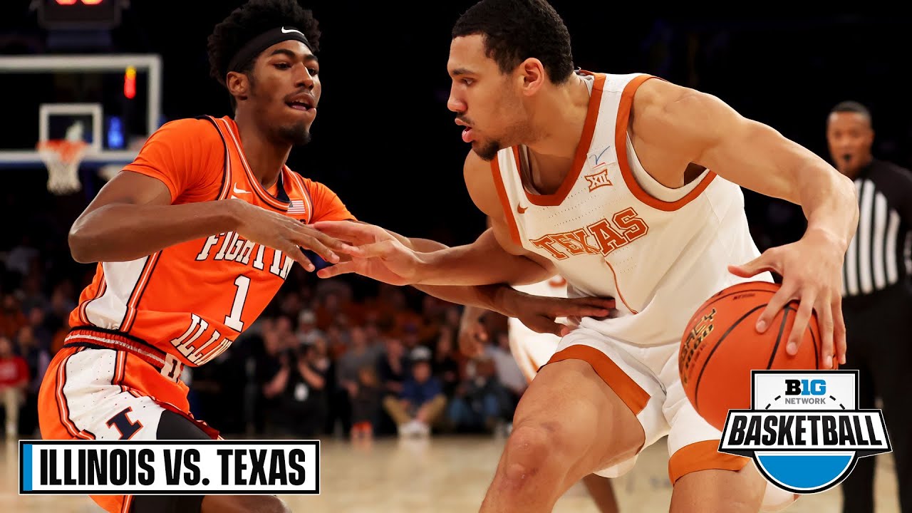 Texas at Illinois | Highlights | Big Ten Men's Basketball | Dec. 6 ...