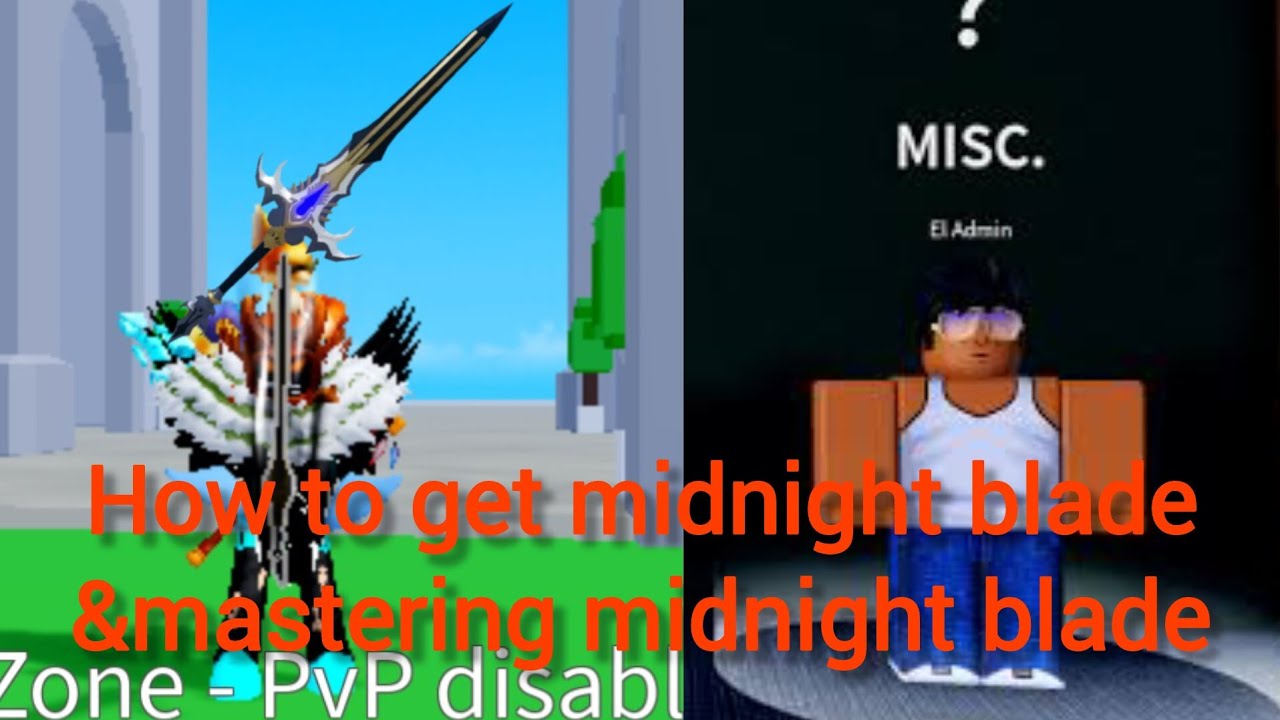 How to get Midnight blade in Blox Fruits - YouTube