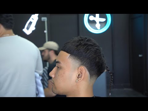 💈FLAWLESS~Edgar Mid/High Taper Fade Crop - Horsey Braid - Asian Hair ...