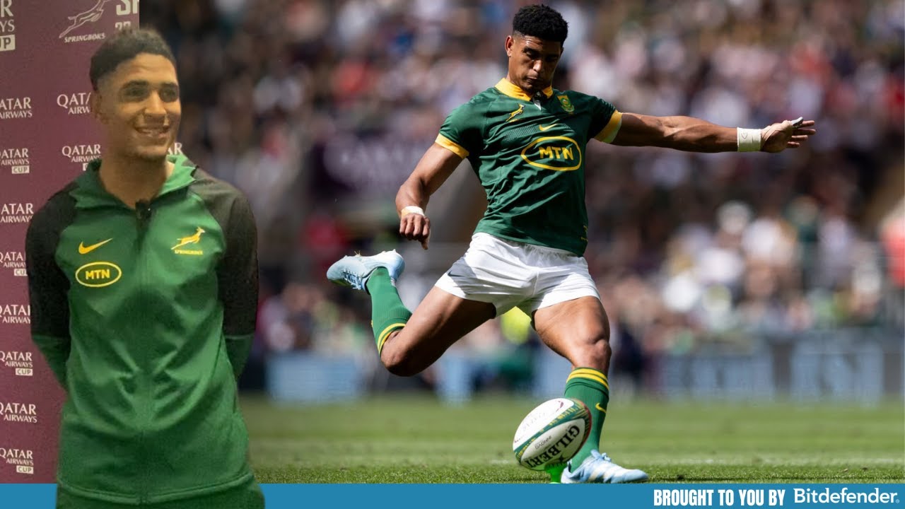 Sacha Feinberg-Mngomezulu reacts to "dream" debut | Springboks ...