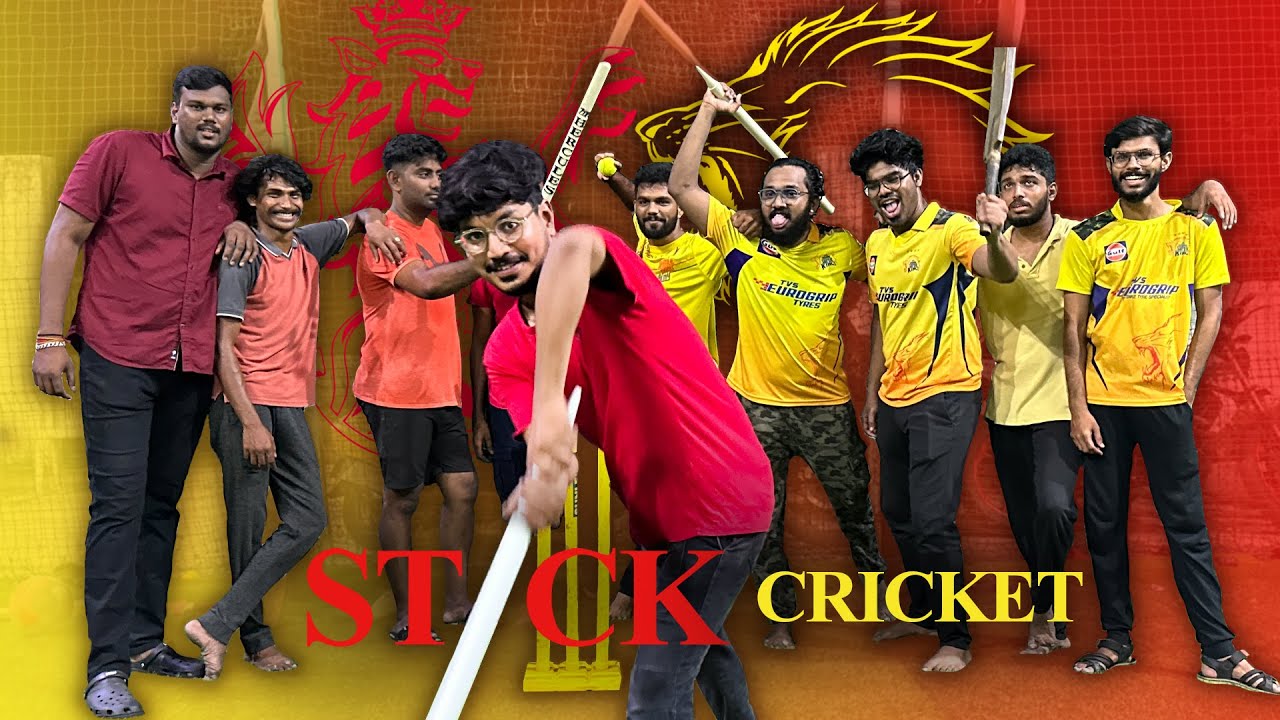 Stick cricket with the Atti | Atti premier league😂 - YouTube
