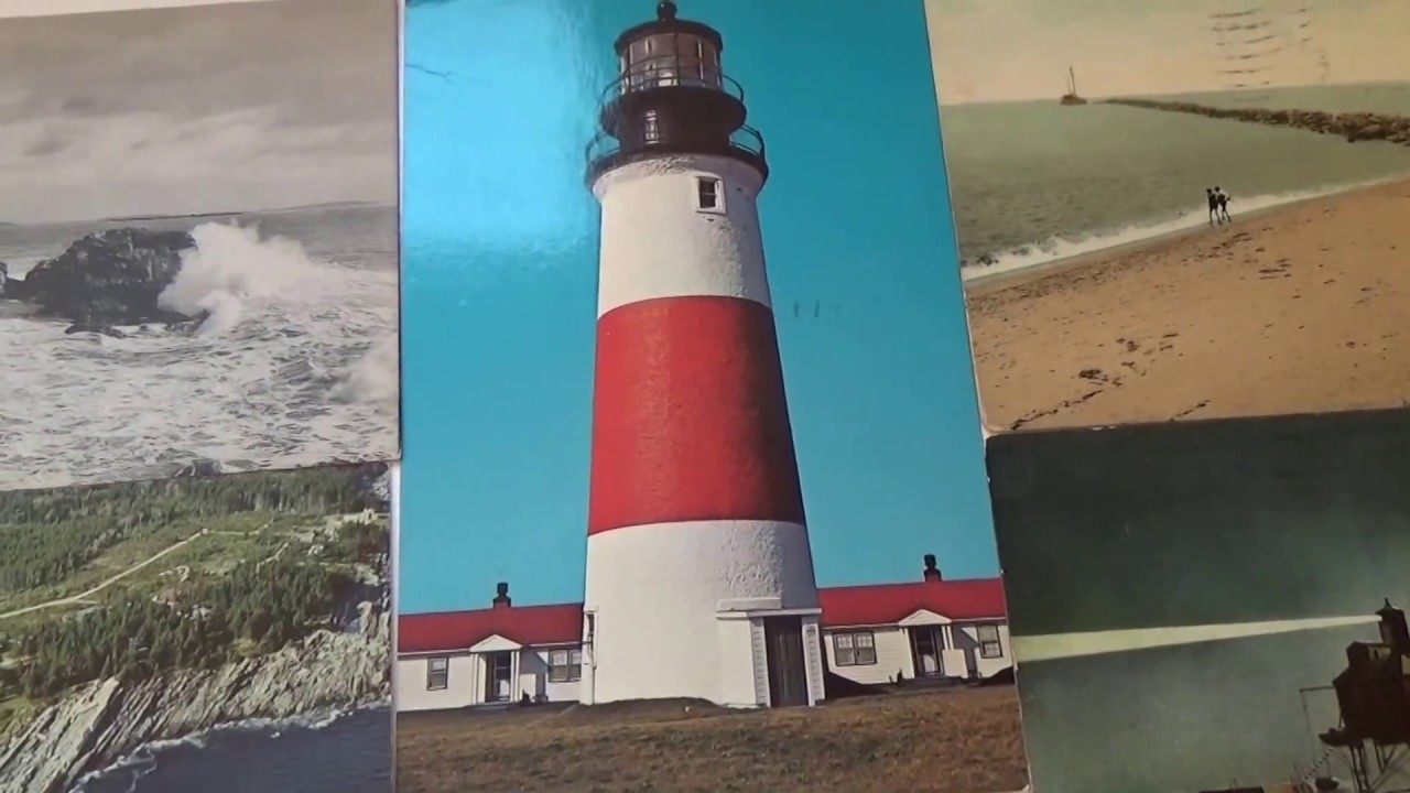 Lighthouse Postcards Some With Stamps - YouTube