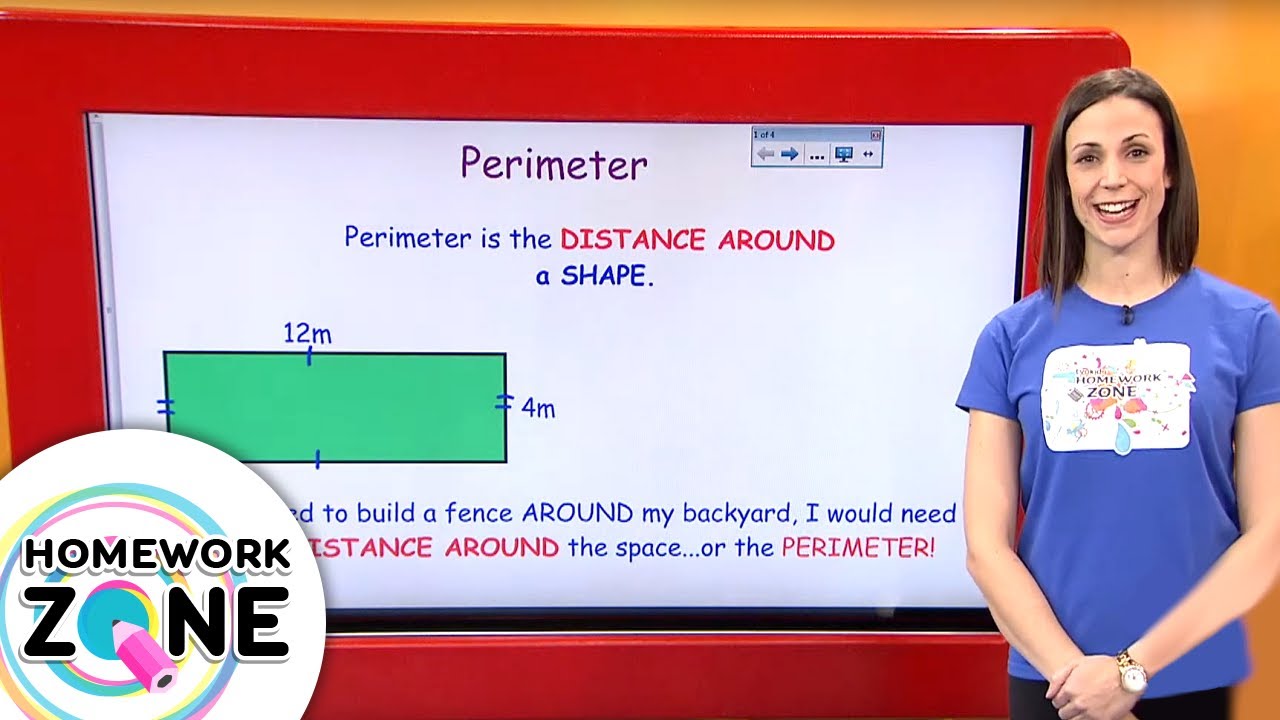 HOMEWORK ZONE - Finding Perimeter - YouTube