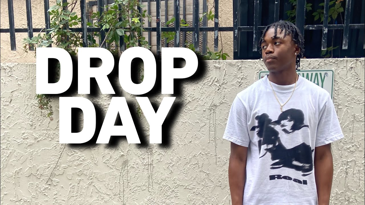 The Day Of My First Clothing Brand Drop… - YouTube