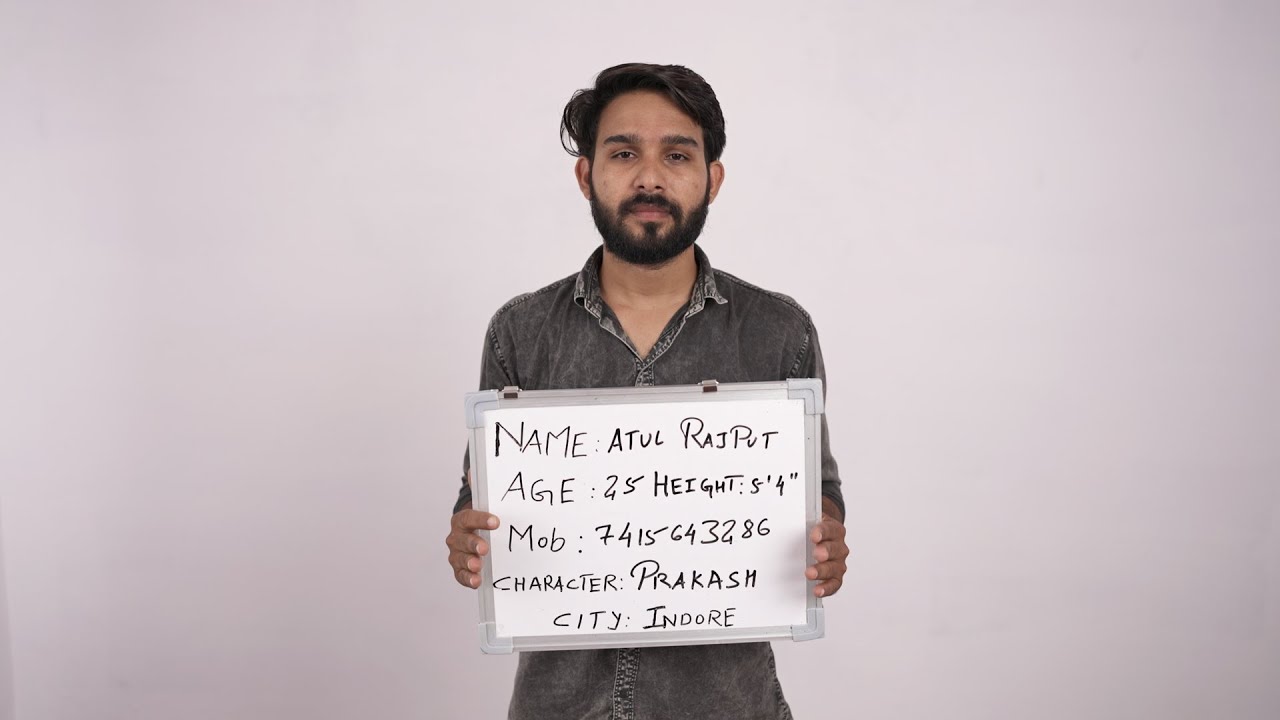 Atul Rajput as Prakash | Audition For Film Parikarma by Goutam Ghose ...