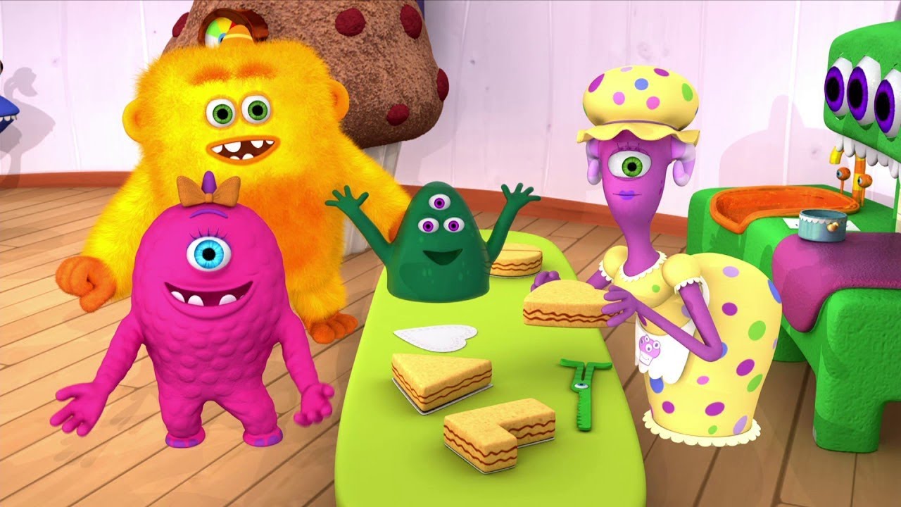 Monsters | Mini Monsters Mayhem | Learn Math for Kids | Cartoons for ...