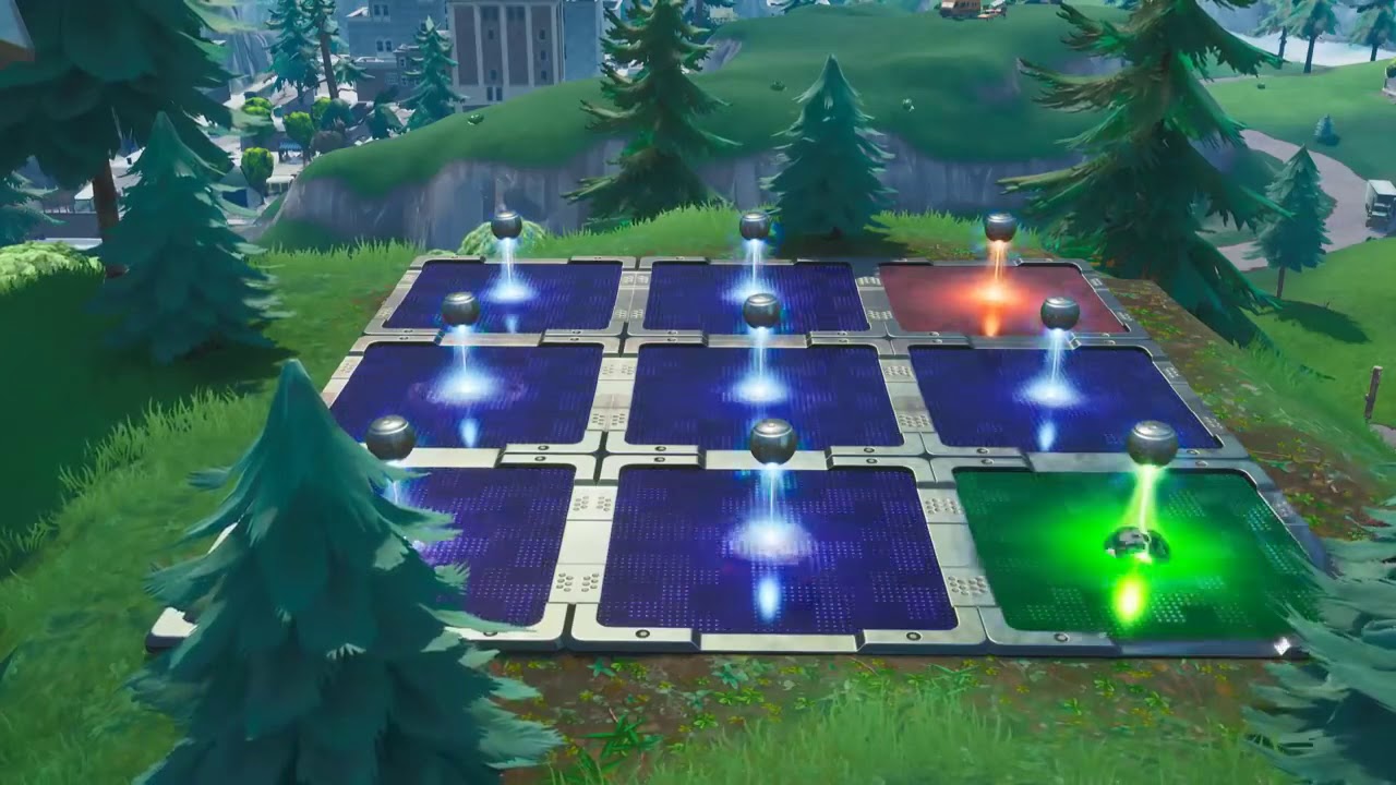 Fortnite rune chaser rune 4 activations and volcano - YouTube