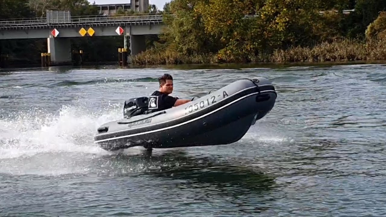Quicksilver Alu-Rib Ultra Light 290 - DEMO - YouTube