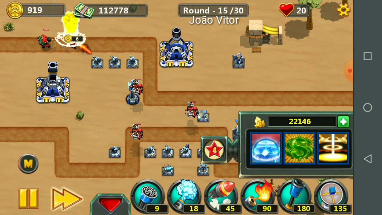 Little Commander 2, nível 17 no difícil - YouTube