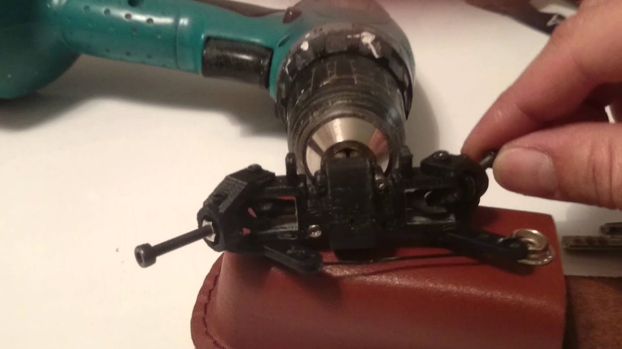 Fully 3D printed tiny Axle for 4WD rc crawler with steering 1/24 - YouTube