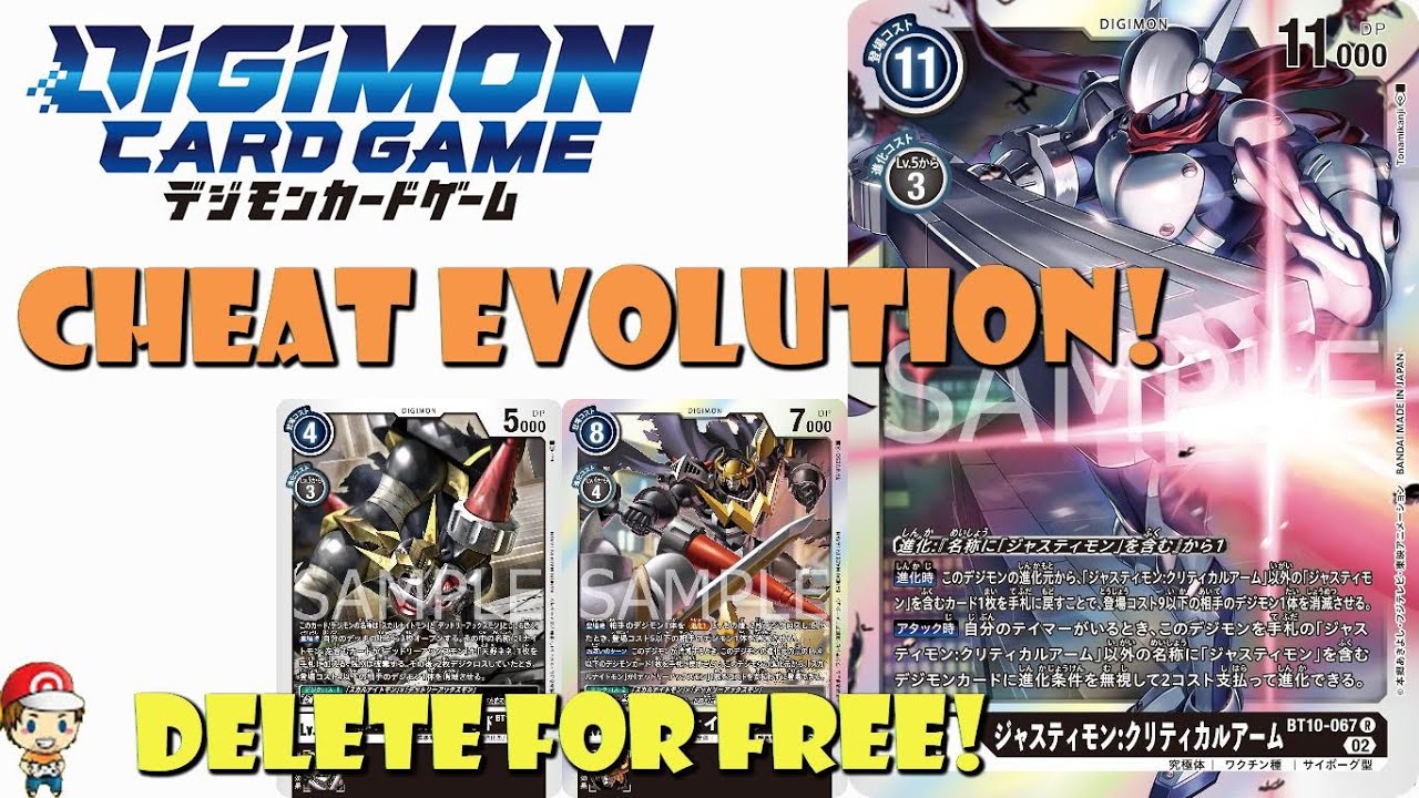 Justimon Cheats Evolution & Loops to Victory! (Digimon TCG News - Cross ...