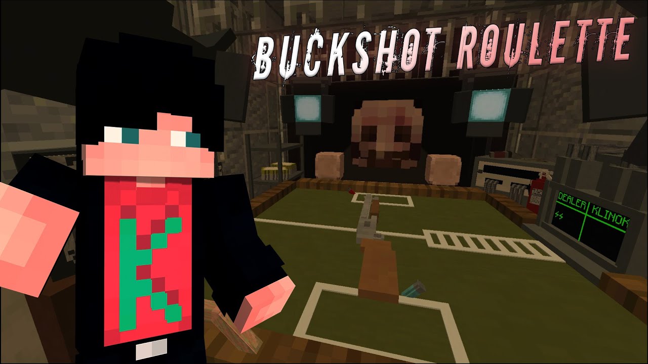 Buckshot Roulette КАРТА в Майнкрафт ! / Карта по игре БЕЗ модов на ...