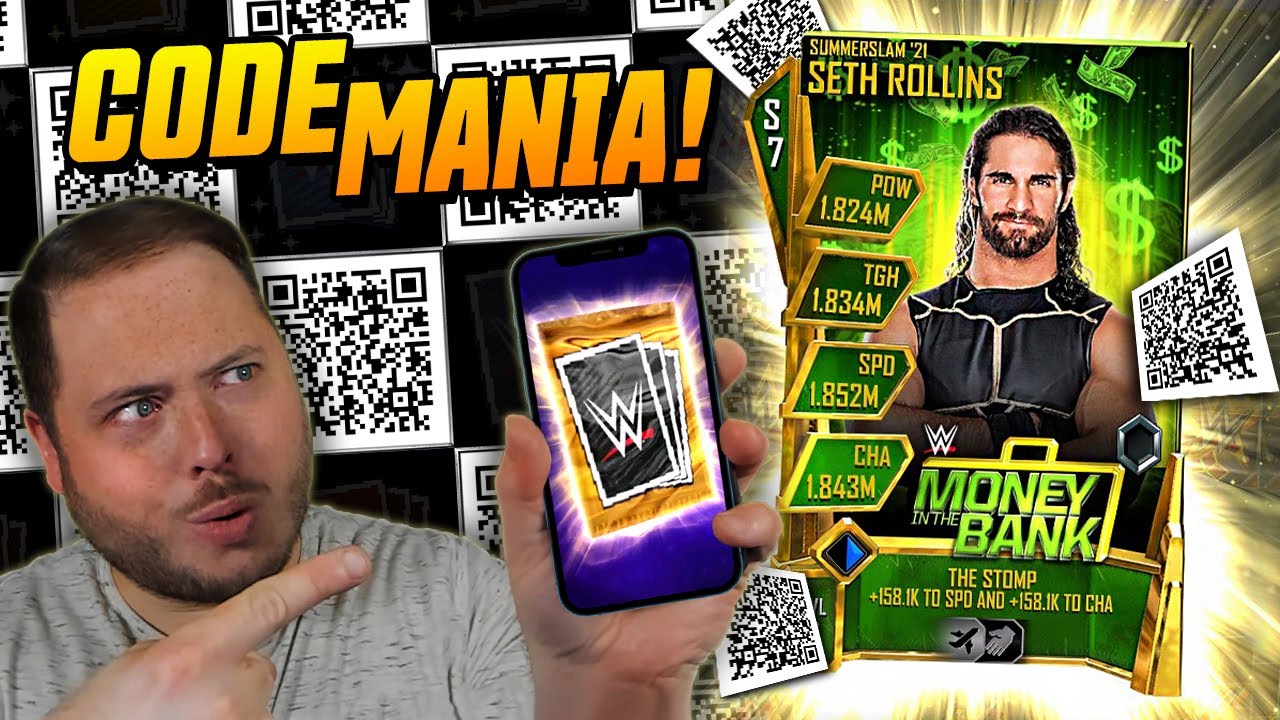 QR CODE MANIA!! Huge Remasters Gold Pack Opening! | WWE SuperCard - YouTube