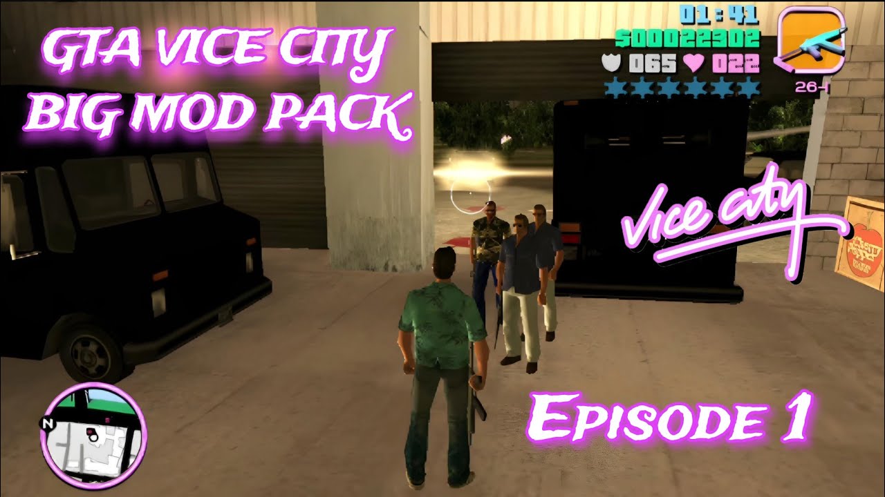 GTA VICE CITY Big Mod pack. Episode - 1. - YouTube