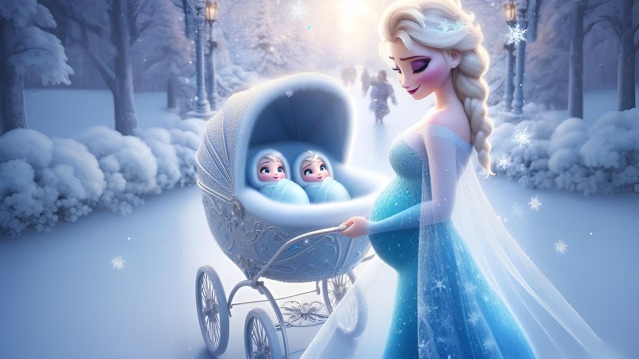 Elsa's Magical Journey – Pregnant with Her Snow Twins ️👶💙 - YouTube