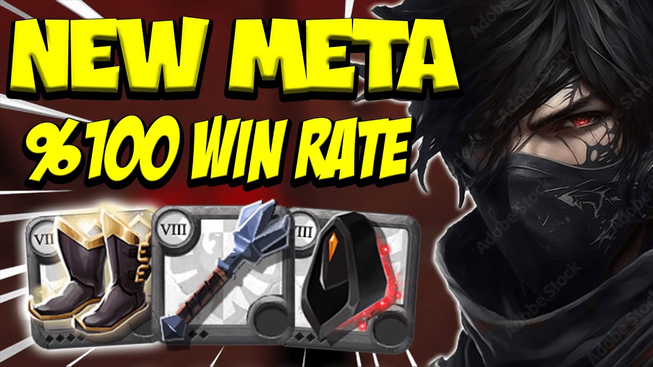 NEW META !!! %100 WIN RATE | BEST 1H MACE BUILD & SOLO PVP ( Albion ...