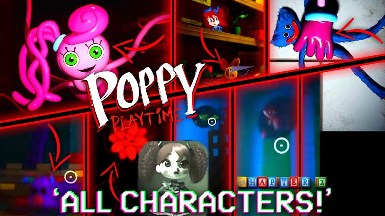 7 New Enemy CHARACTERS Coming In CHAPTER 2! "Fly In A WEB" (Poppy ...