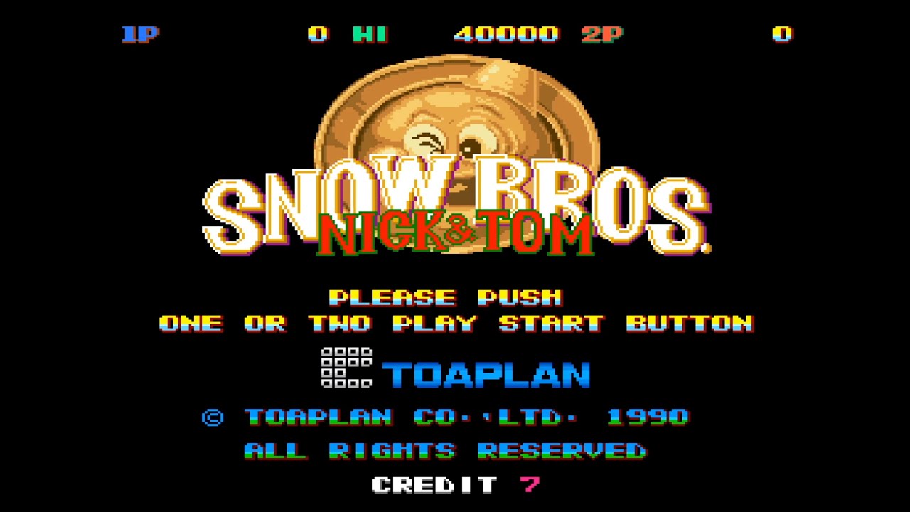 雪人兄弟 スノーブラザーズ -Boss剪輯 Snow Bros All Bosses Fight - YouTube