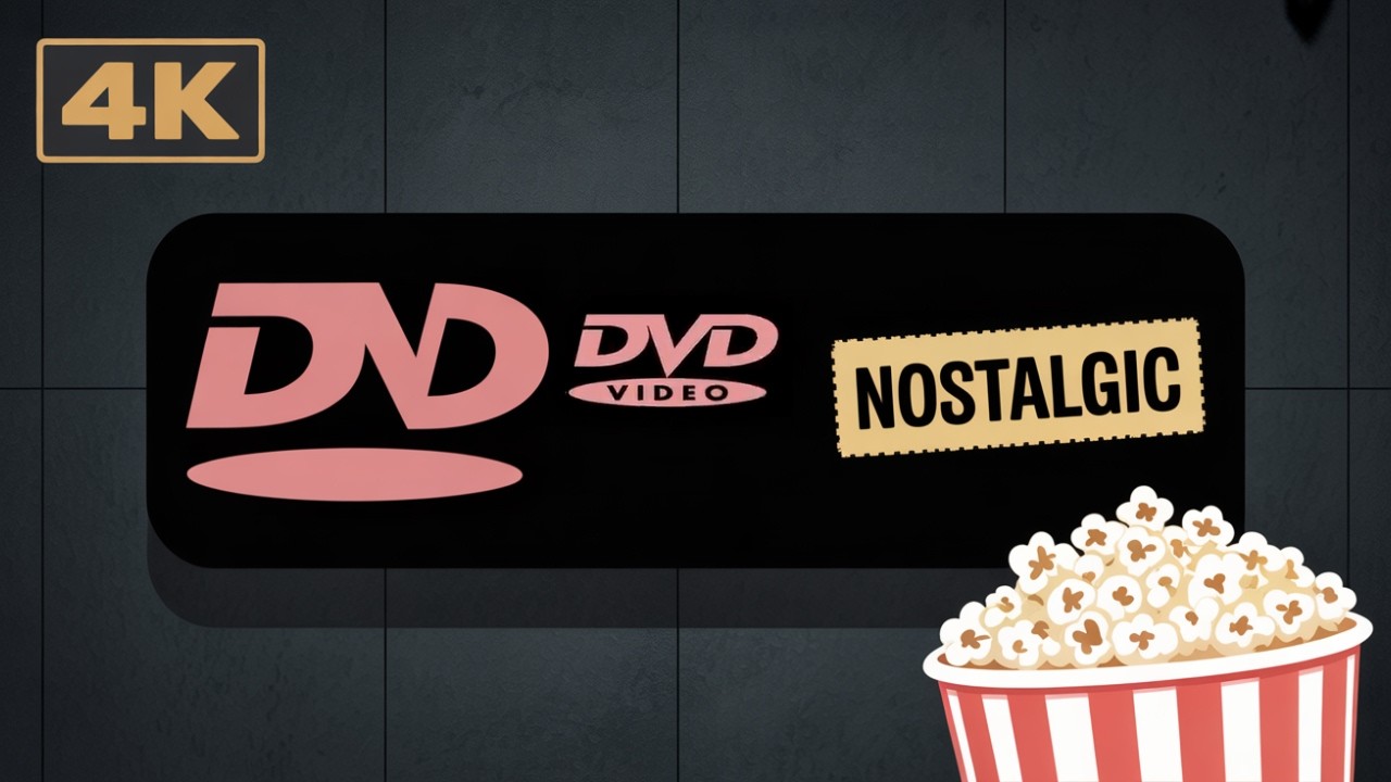 Bouncing DVD Logo Screensaver | Nostalgic Motion in 4K Loop-Free 🖥️📀 ...