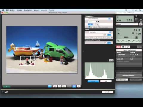 Canon EOS-Utility - Live View Aufnahme 4/5 Deutsch - YouTube