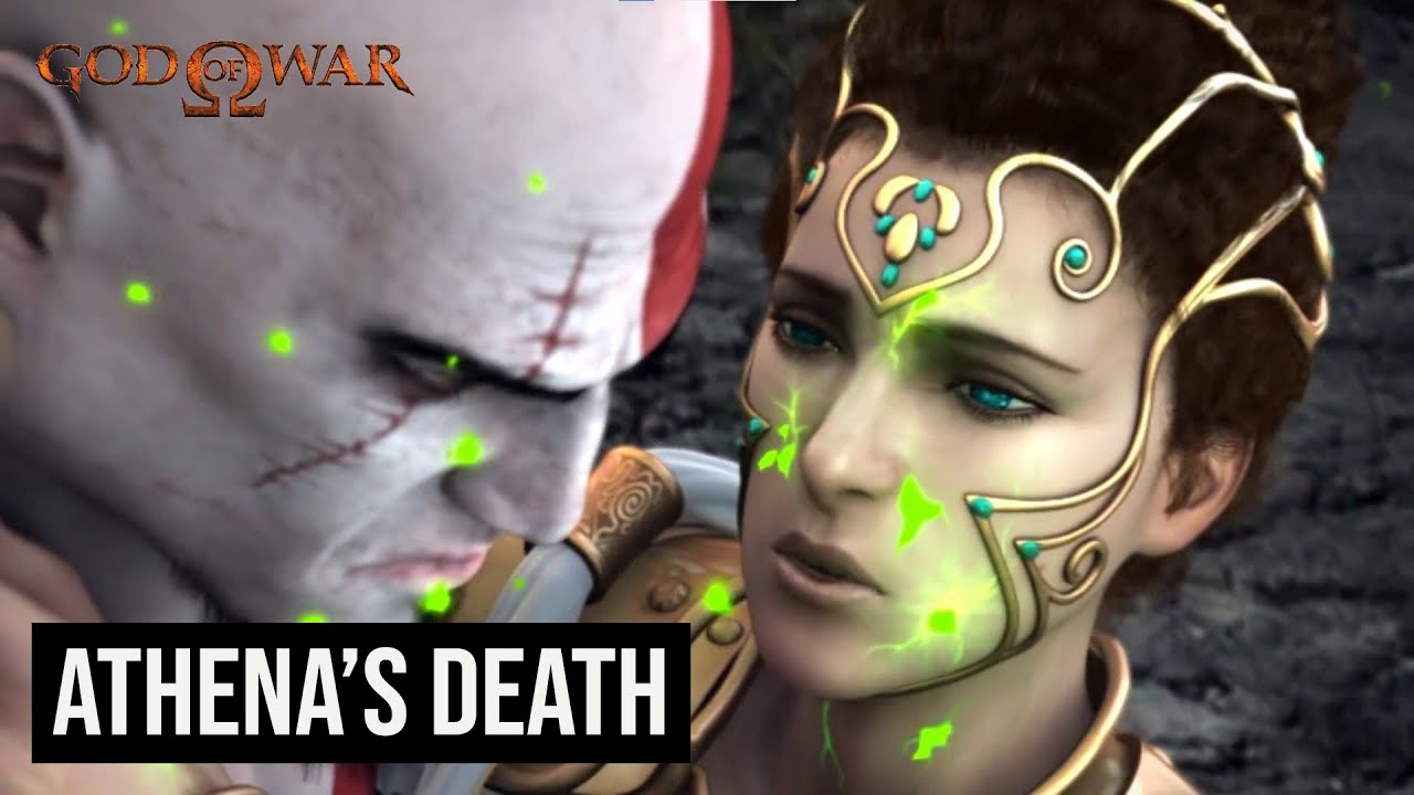 God of war athena death video - YouTube