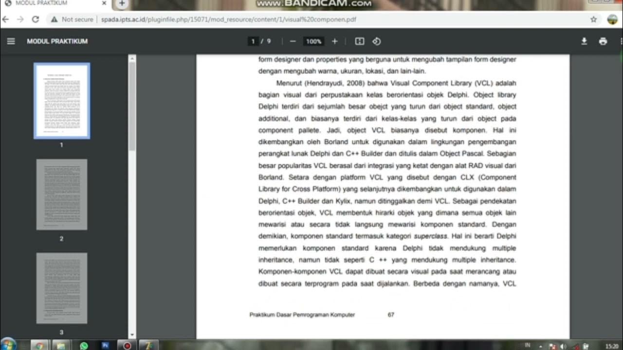 Visual component library (VCL) ‹‹›› Borland Delphi - YouTube