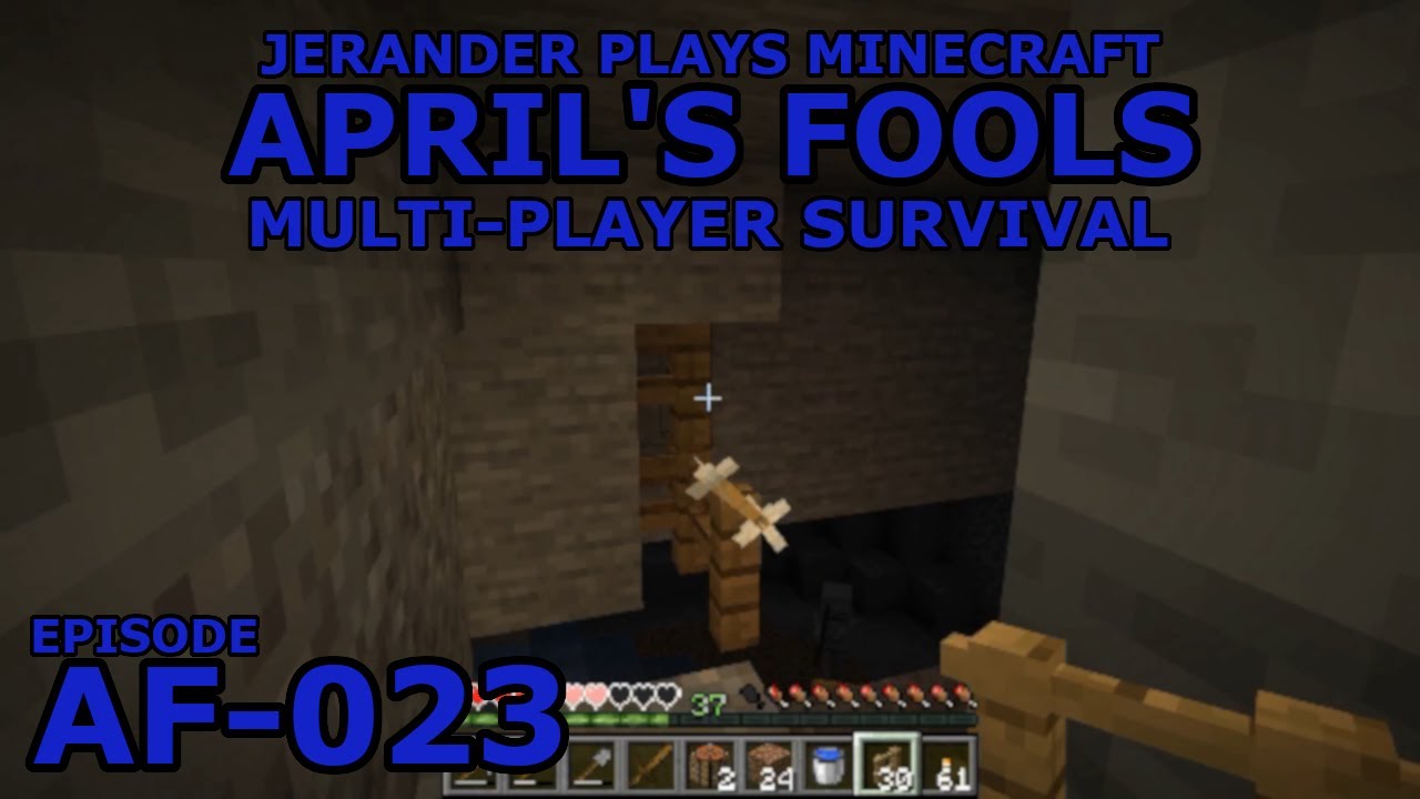 AF-023 - April's Fools - "Secret Tunnel, Deadly Tunnel" (Minecraft 1.14 ...