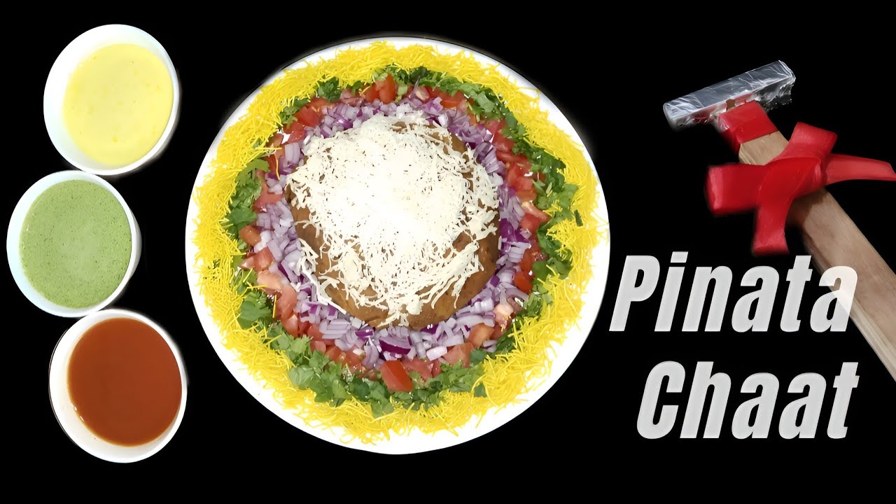 You Tube पर पहेली बार Pinata Chat | Chat Recipe |Street Food | Pinata ...