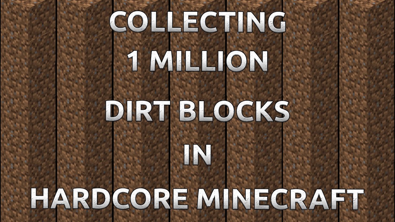 Day 7 : Mining 1 Million Dirt blocks in Hardcore Minecraft #shorts ...