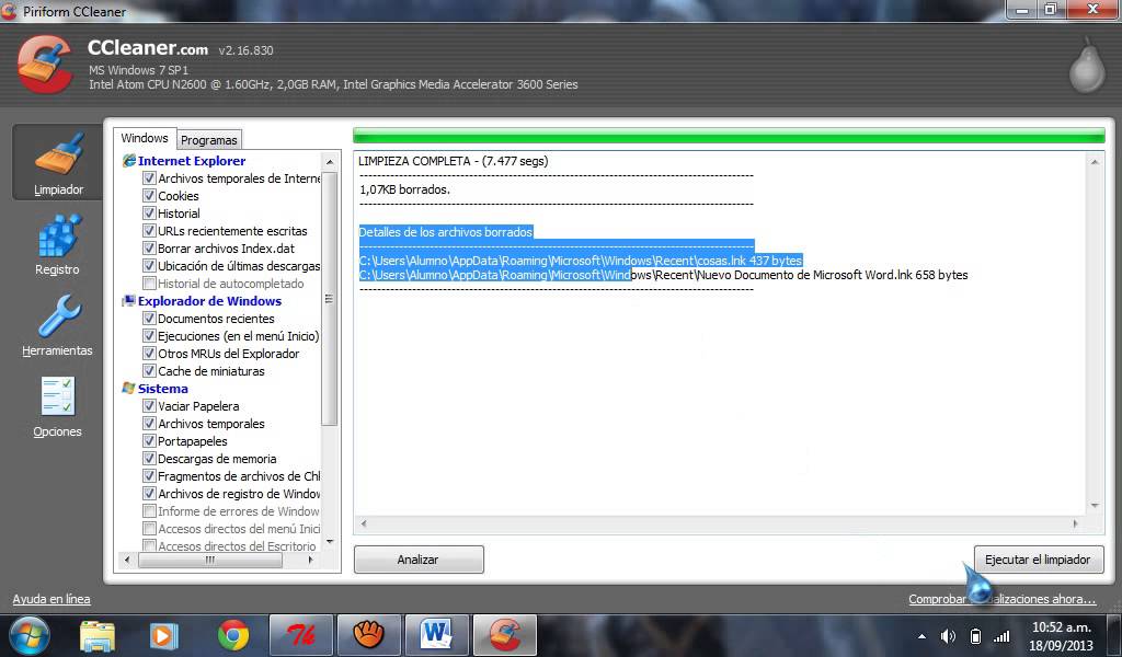 como usar ccleaner - YouTube