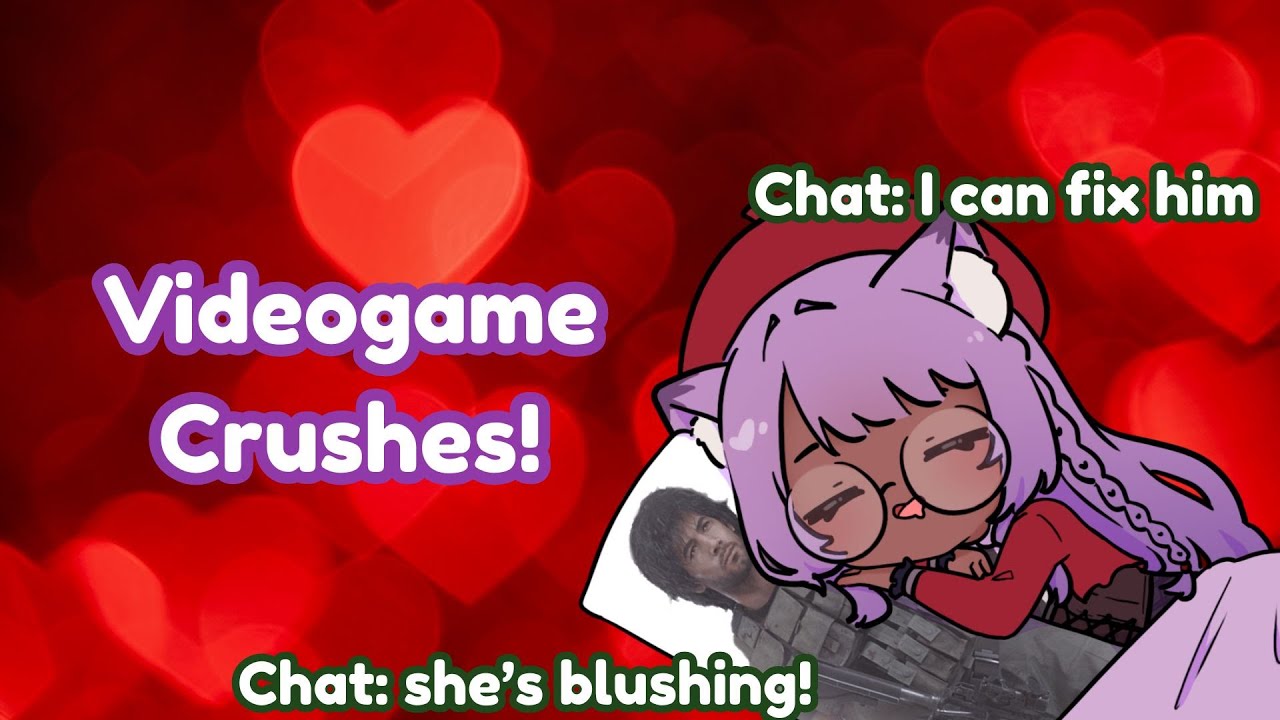 Katelina talks about videogame characters she has a crush on?! - YouTube