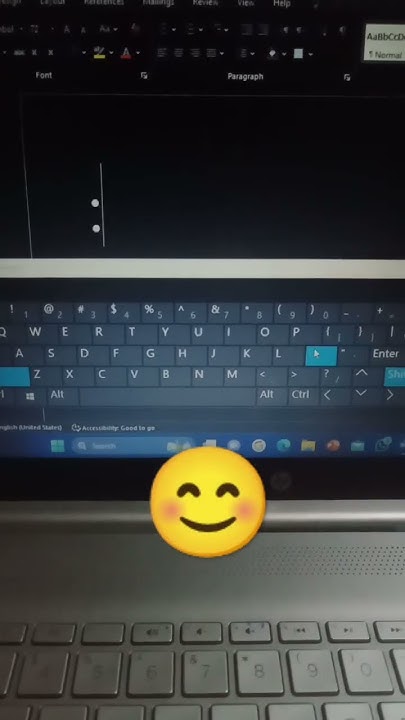 Smiley face 😊 MS word shortcut key symbols - YouTube