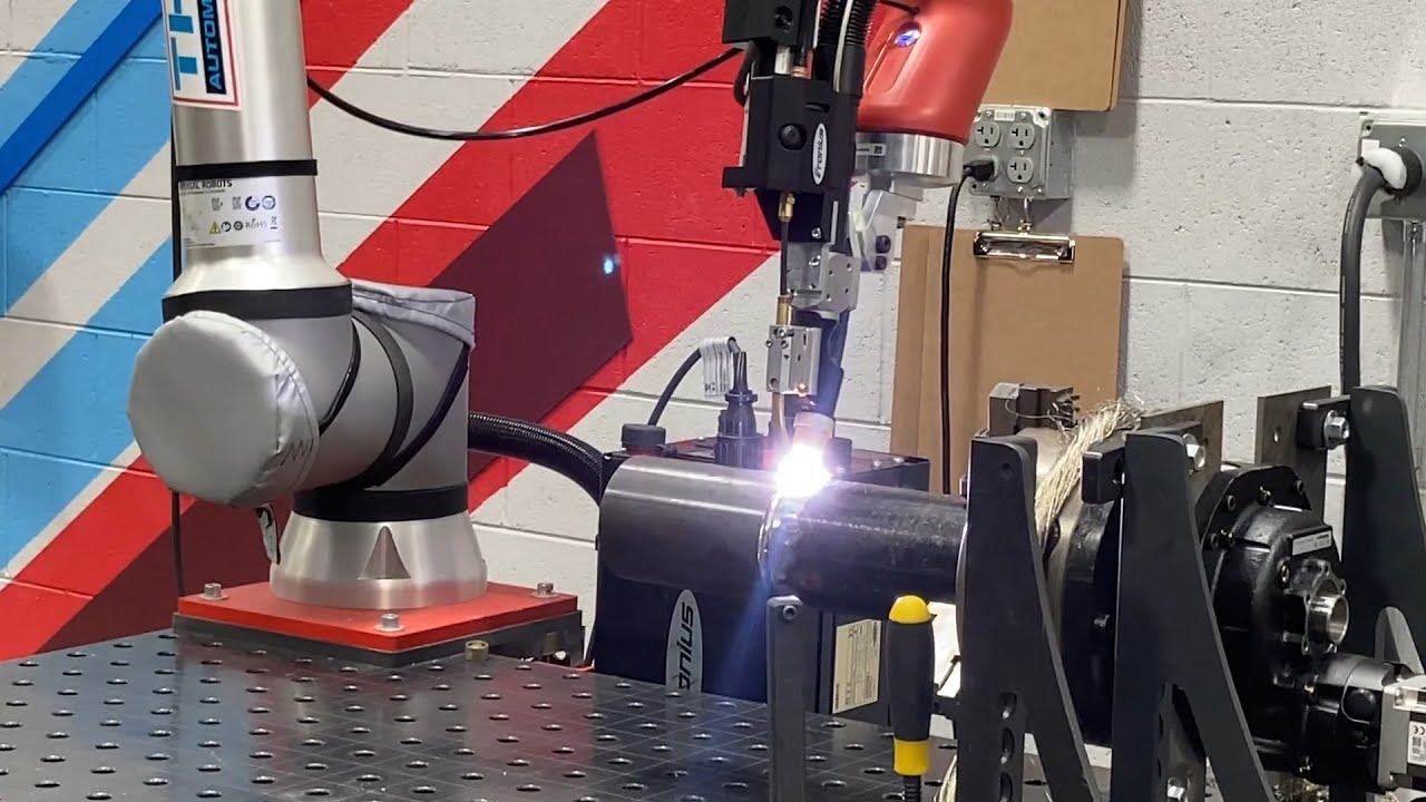 Cup Walk TIG Welding on Pipe with THG Automation - YouTube