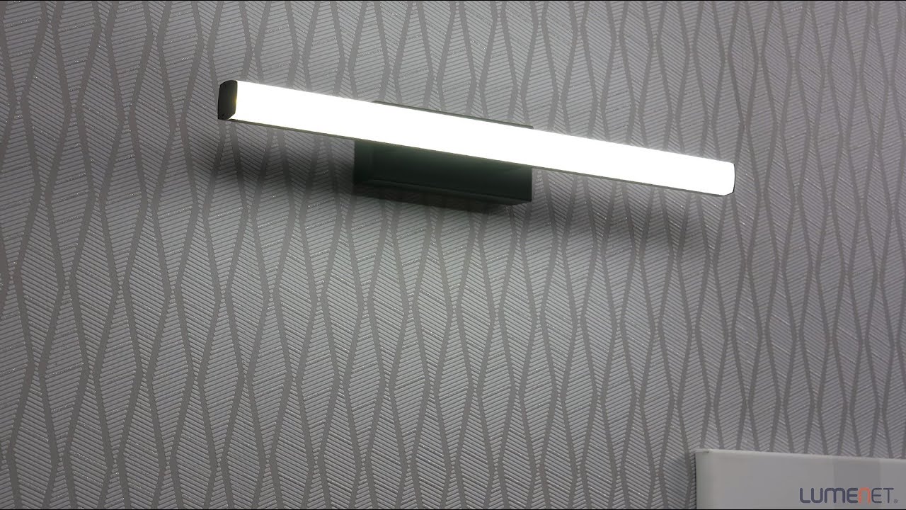 Rábalux Evan bathroom LED lamp, 49cm - YouTube