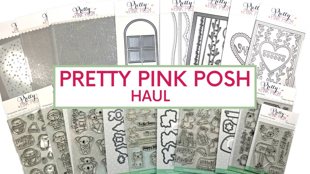 Pretty Pink Posh Haul & Exciting News - YouTube