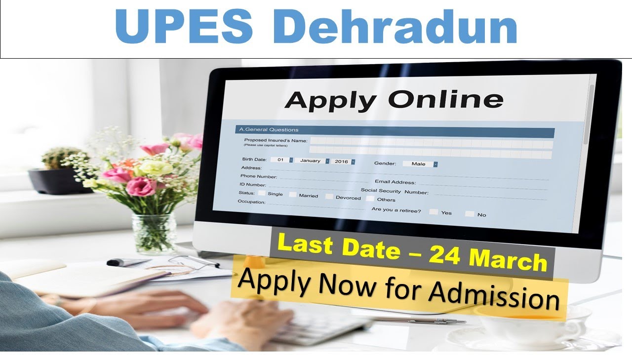 UPES Dehradun Admission | Upes Dehradun Application Form 2022 - YouTube