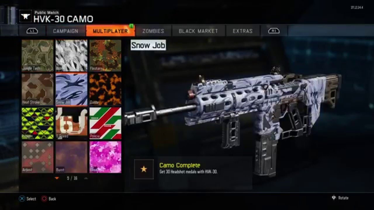 BO3 DIAMOND CAMO (ASSAULT RIFLE) - YouTube