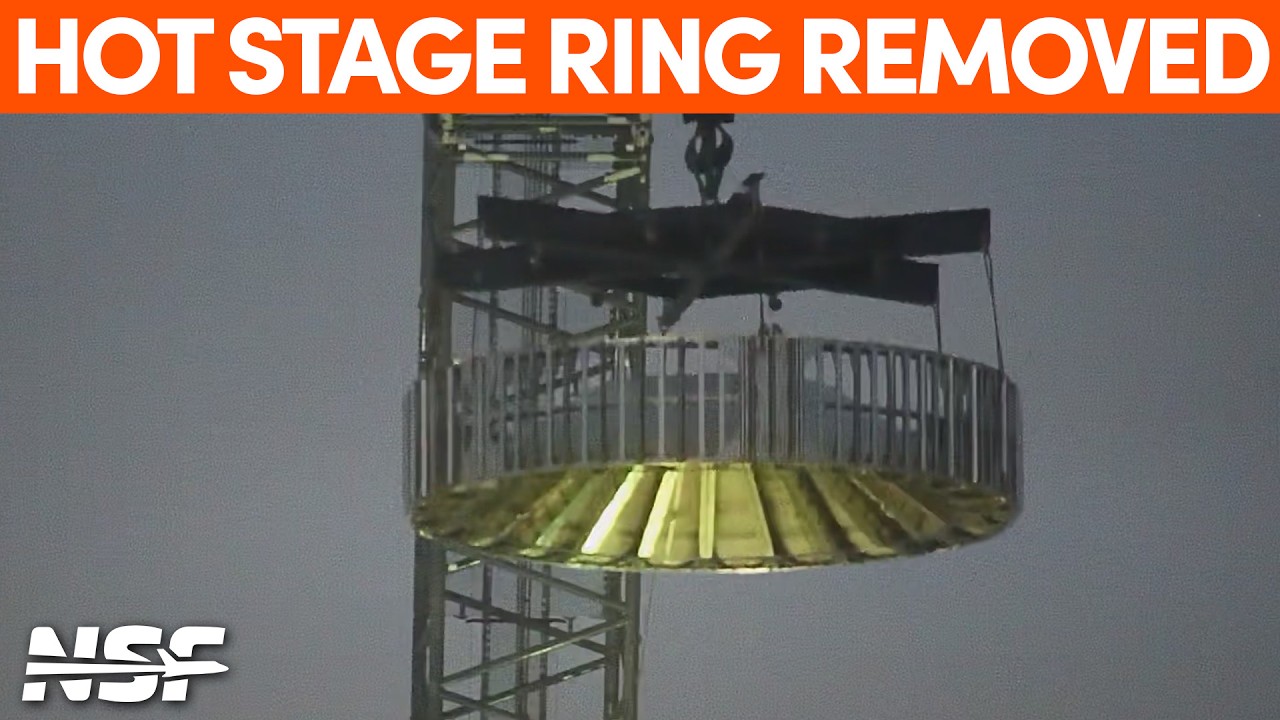 Ship 26 Tested, Hot Stage Ring Removed Again | SpaceX Boca Chica - YouTube