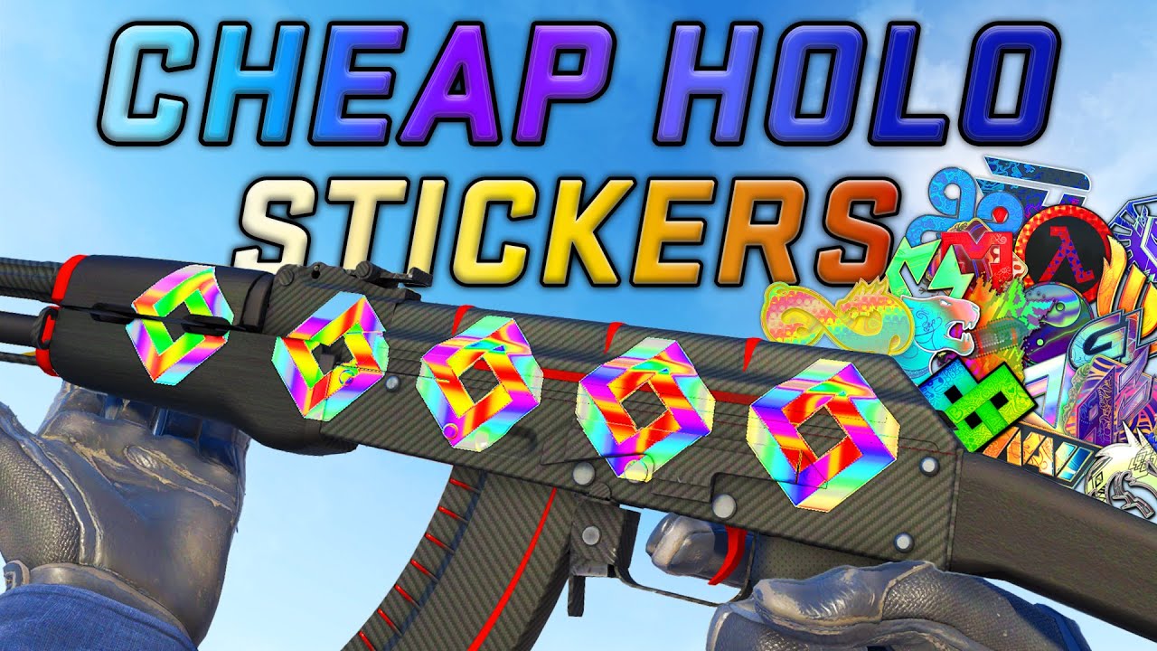 CS2 Best Cheap Holo Stickers - YouTube