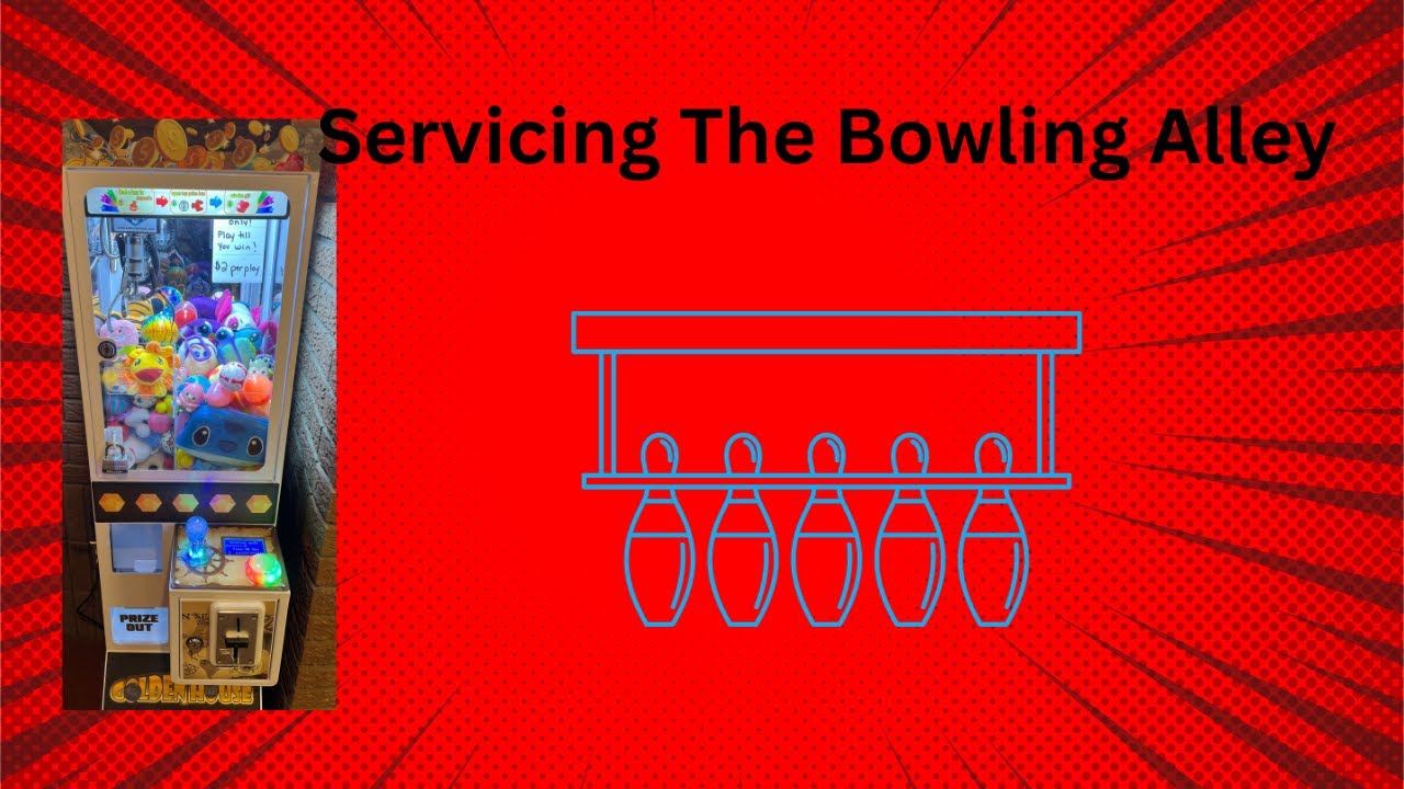 Servicing My Bowling Alley Claw machine! - YouTube