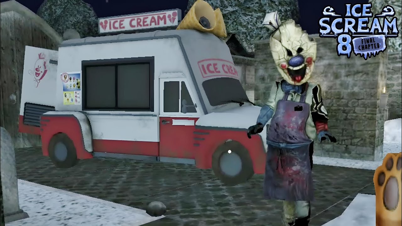 Ice Scream 8 Customised Characters But Ice Scream 2 Full Gameplay - YouTube