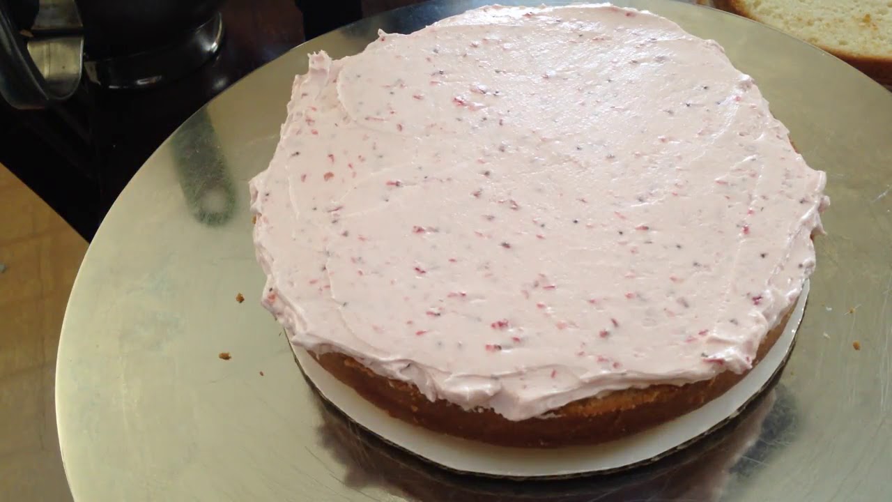 Finishing Cake Part 1 - YouTube
