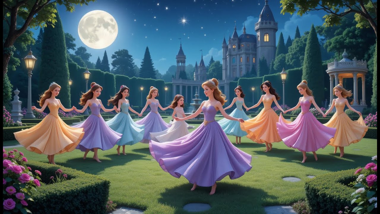 The Twelve Dancing Princesses 👑 | Magical Fairytale Story for Kids ...